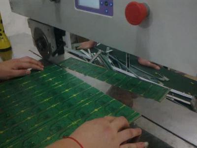 China Rigorous V-Cut Pcb Separator Machine With Lcd Display And Sensor for sale