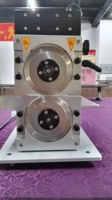 China Popular V-Groove Cutting Machine with Two Sharp Circular Blades for sale