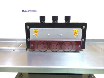 China Pre-scored PCB Depaneling Machine with Six Blades and 2.4m Platform for sale
