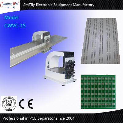 China Mini Operate V-cut PCB Depanelizer Machine with 2 Round Blades for sale