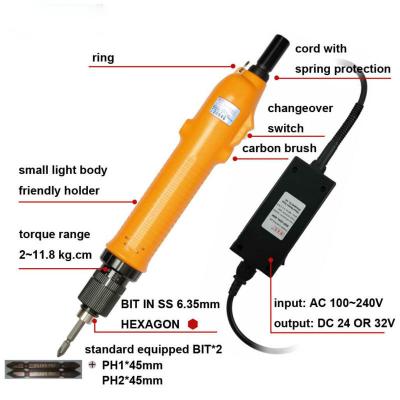 China Brushless powerful torque Full auto shut off Electric screwdriver for sale