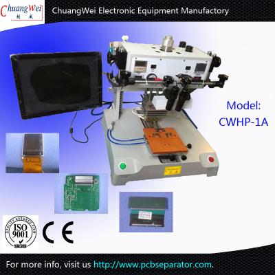 China Pulse Heating Hot Bar Welding Machine With Large Lcd Digital Display for sale