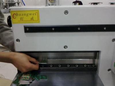 China PCB Depanelizer PCB Separator  V Groove PCB Depaneling with One Year Warranty for sale