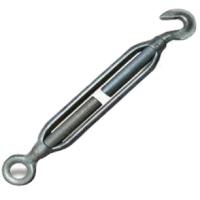China JIS Frame Type Steel Cable Galvanised Turnbuckle M6 - M24 for sale