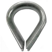 China European Type Wire Rope Thimble  Commercial Heavy Duty Thimble M4 - M32 for sale