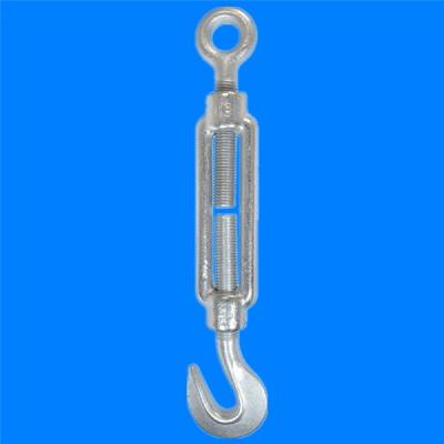 China Galvanized M56 Turn Buckle Self Color Carbon Steel DIN1480 Turnbuckle for sale