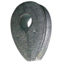 China DIN3091 Wire Rope Cable Crosby Solid Thimble M8 To M40 0.122 - 12.74 Kg/Pc for sale