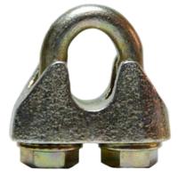China DIN1142 Wire Rope Clip Metal Wire Cable Clamps Carbon Steel Zinc Plated for sale
