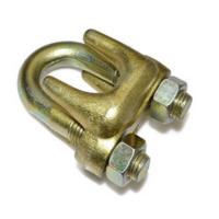 China Type A Malleable Drop Forged Cable Clamps For Lifting 6mm To 50mm for sale