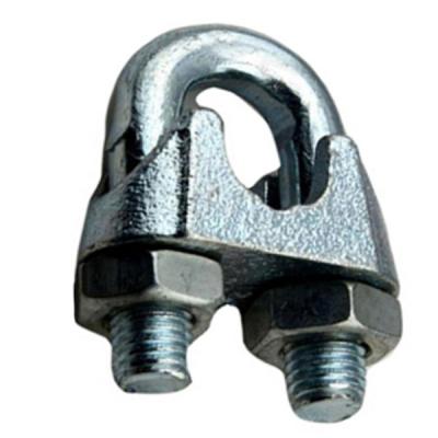 China 1 8 Inch Malleable Wire Rope Clips Type B Galvanized For Rigging Hardware for sale