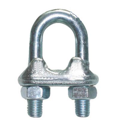 China Carbon Steel Drop Forged Wire Rope Clips Clamps Italian Type for sale