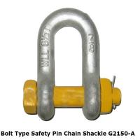China 1/4 To 3 Inch Bolt Screw Pin Anchor Shackle Crosby Chain Shackle for sale