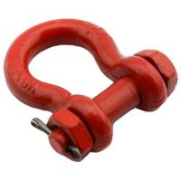 China Galvanized Safety Screw Pin Anchor Shackle G2130 Bolt Type for sale