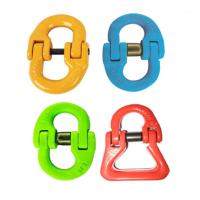 China Power Plastified High Strength Lifting Master Link Alloy Steel Connecting Link 1.5t - 31.5t for sale