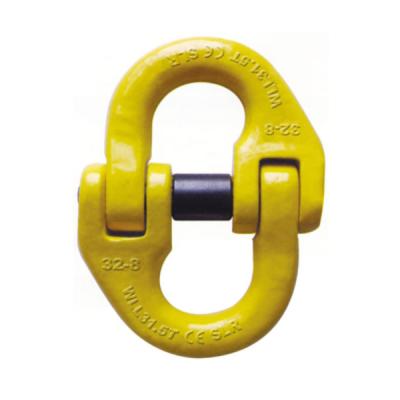 China Power Plastified Alloy Steel Marine Rigging Hardware Chain Connecting Link 7.4mm - 40mm for sale