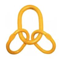 China Drop Forged  A347 Crosby Welded Master Link Assembly Color Painted 51mm for sale