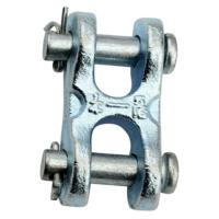 China 2.1T - 7.48T Drop Forged Master Link Galvanized Twin Clevis Link ISO for sale