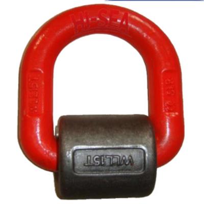 China G80 Forged D Ring Weldable D Rings With Spring Alloy Steel 1.12T - 15T for sale