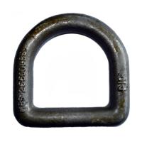 China G80 Welded Forged D Ring Self Colored Alloy Steel  14mm - 22mm for sale