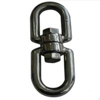 China Stainless Steel Double Eye And Eye Swivel High Polished European Type for sale