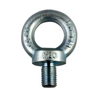China Galvanized Carbon Steel Forged Eye Bolt DIN 580 Eye Bolt M6 To M100 for sale