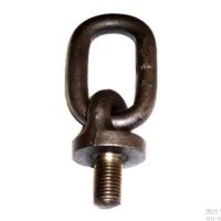China Galvanized Carbon Mild Steel Eye Bolt With Oval Link BS4278-2 for sale