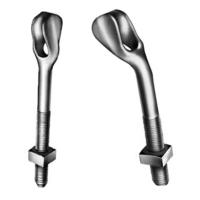 China 5/8 × 8 - 5/8 × 36 Electric Power Fittings Thimble Eye Bolt for sale