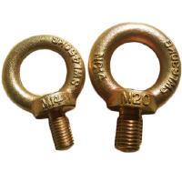 China Galvanized Forged Eye Bolt Carbon Steel JIS1168 Galvanized Eye Bolt M5 - M100 for sale