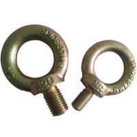 China Galvanized Forged Eye Bolt Carbon Steel JIS1168 Galvanized Eye Bolt M5 - M100 for sale