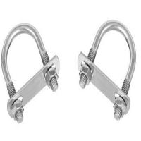 China Zinc Plated Carbon Steel Horseshoe Shaped Bolts Galvanized U Type Bolt M6 50mm for sale