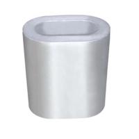 China Aluminiuml Casting Rope Rigging Hardware DIN3039 Aluminium Wire Rope Ferrule for sale
