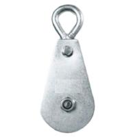 China Galvanized Mini Pulley Block Mini Snatch Block 50kg To 300kg for sale
