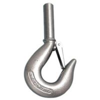 China 0.21kg - 1.04kg G80 Hook Zinc Plated US Type Shank Hook With Latch for sale