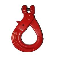 China 6mm To 32mm Clevis Eye Self Locking Hook Zinc Plated G80 for sale