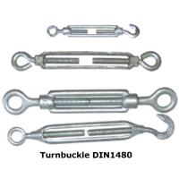 China Galvanized Self Color Wire Rope Turn Buckle 16mm DIN1480 M5 - M56 for sale