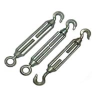 China European Type Adjustable Turn Buckle Galvanized Turnbuckle Carbon Steel M20 for sale
