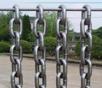 China Galvanized DIN 5684 Chain 10mm Galvanised Chain M4 - M22 0.35kg/M for sale