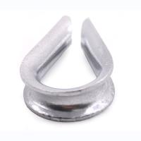 China Hot Forged Electric Power Fittings HDG Guy Wire Thimble for sale