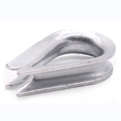 China Hot Forged Electric Power Fittings HDG Guy Wire Thimble for sale