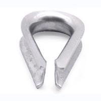 China Hot Forged Electric Power Fittings HDG Guy Wire Thimble for sale
