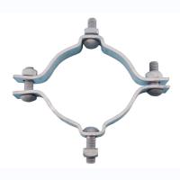 China M16 M20 HDG Pole Band Power Line Fittings for sale