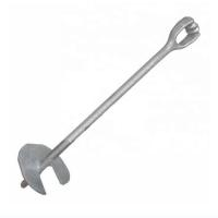 China 4in To 14in Electric Power Fittings HDG No Wrench Screw Anchor ISO for sale