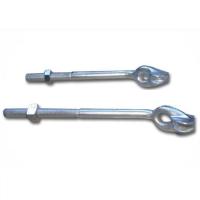 China 200mm - 450mm Electric Power Fittings HDG Thimble Eye Bolt for sale