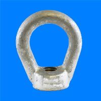 China Carbon steel Electric Power Fittings HDG Thimble Eye Nut for sale