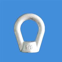 China Carbon steel Electric Power Fittings HDG Thimble Eye Nut for sale