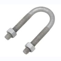 China 35KN Electric Power Fittings HDG U Bolt 80MM - 140MM for sale
