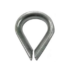 China Carbon Steel Wire Rope Galvanised Thimbles For Steel Cable M4 - M28 for sale