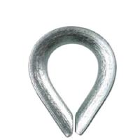 China Carbon Steel Wire Rope Galvanised Thimbles For Steel Cable M4 - M28 for sale