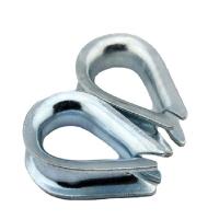 China Commercial Metal Rope Thimble Round Rope 6mm To 24mm For Chain Fittings for sale