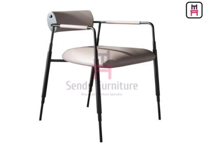 China Stainless Steel Dining Chair With Leahter Padded Cushion For Bar Use for sale